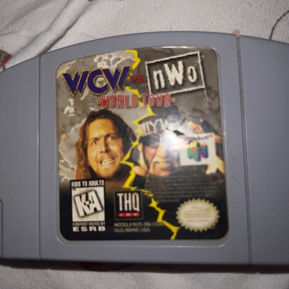 Nintendo | Video Games & Consoles | Wcw Vs Nwo World Tour Nintendo 64 ...